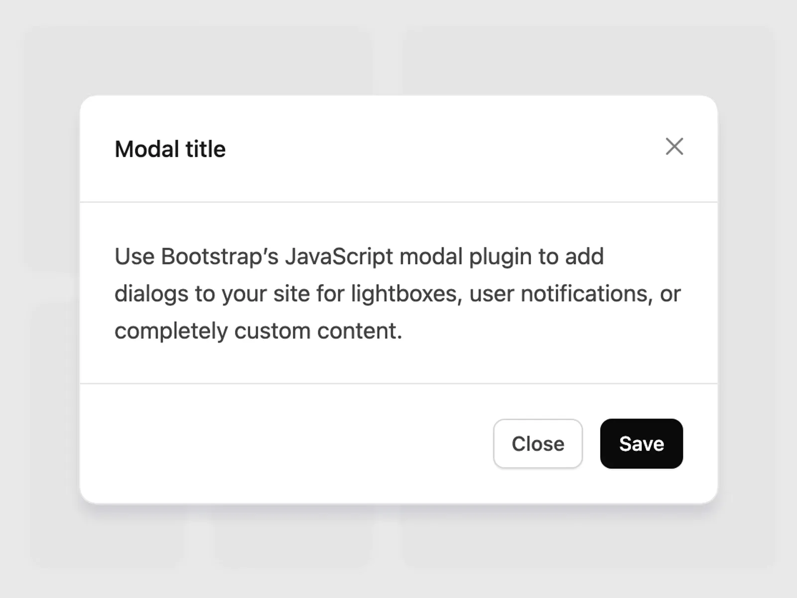 Bootstrap Modal Window with Text and Actions. Bootstrap Modal Window with Text and Actions.